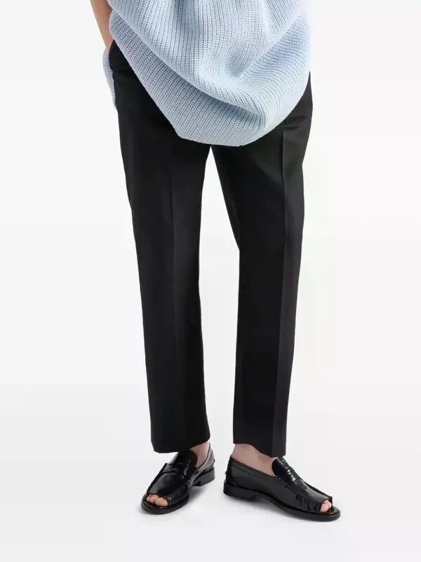 Prada Pleated-front Wool Trousers