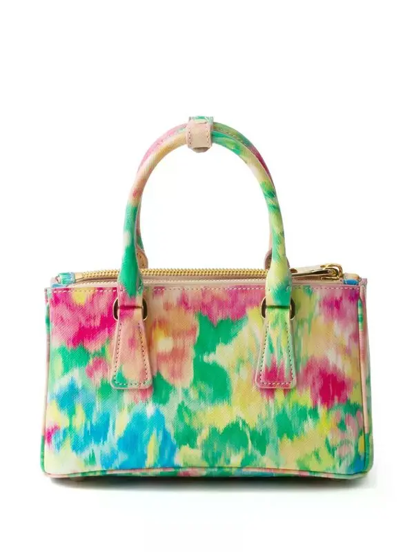 Prada Mini Galleria Tote Bag - Green