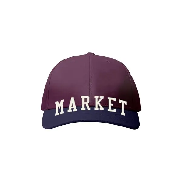 MARKET Vintage Arc 6-panel Cap - Blue