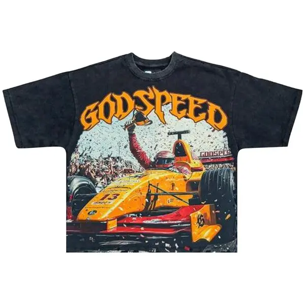 GODSPEED F1 Finishline T-shirt - Black