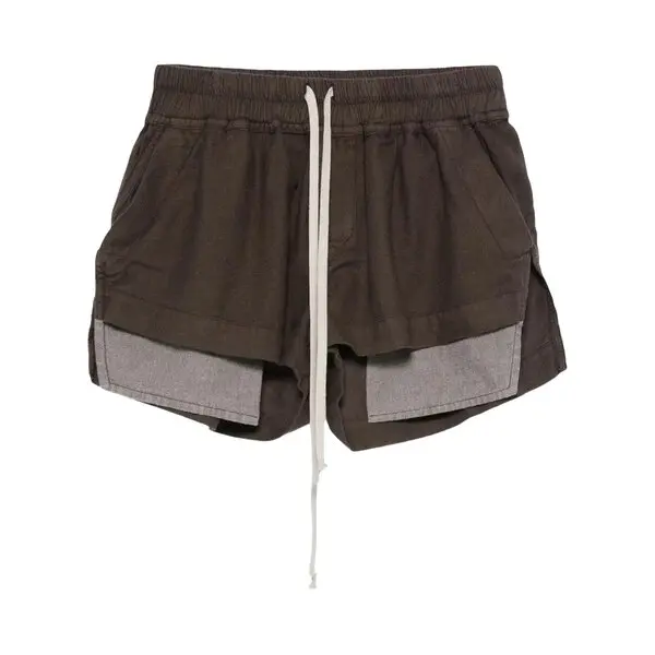 Rick Owens Light Flannel Boxers - Brown