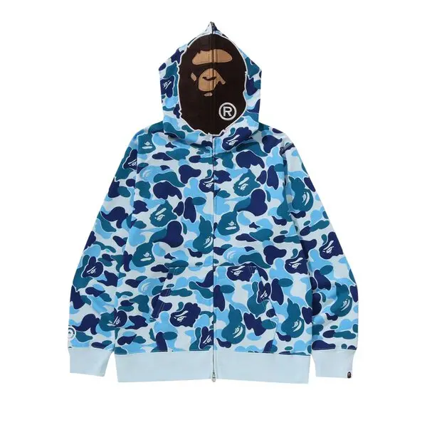 A BATHING APE Abc Camo 2nd Ape Full Zip Hoodie