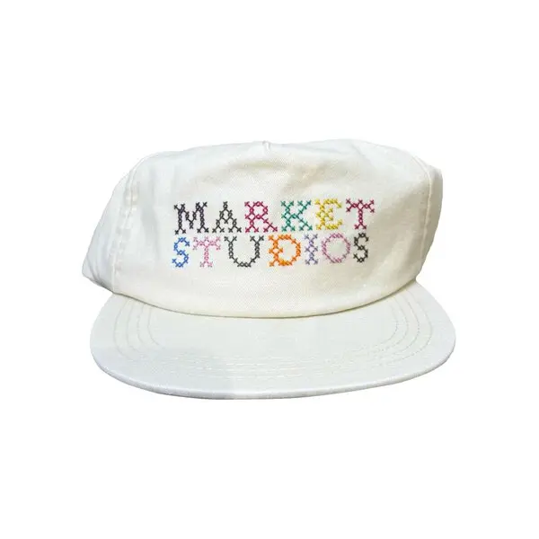 MARKET Needlepoint 5-panel Cap
