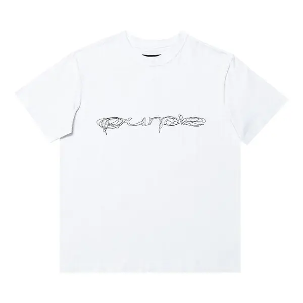 PURPLE BRAND Hwt Jersey Short-sleeve Tee - White