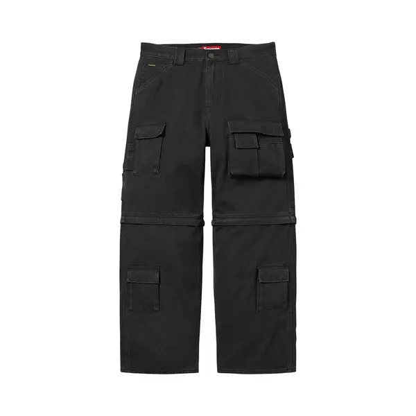 Supreme Zip-off Utility Pant - Black