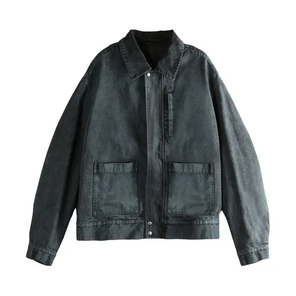 Dries Van Noten Denim Bomber Jacket