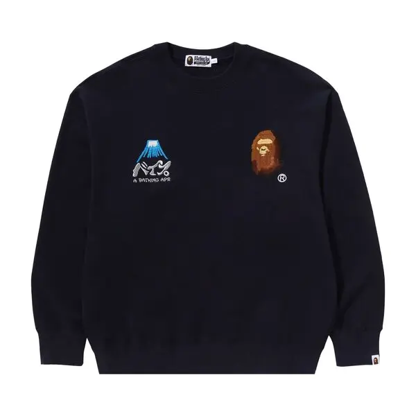 A BATHING APE Souvenir Crewneck