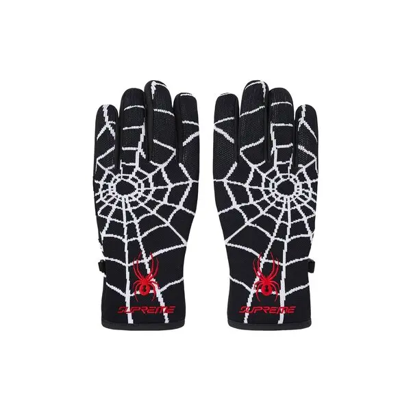 Supreme X Spyder Gloves - Black | Editorialist