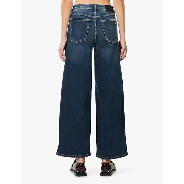 Rag & Bone Flexi Sofie Ankle Wide-leg Denim Jeans - Ness