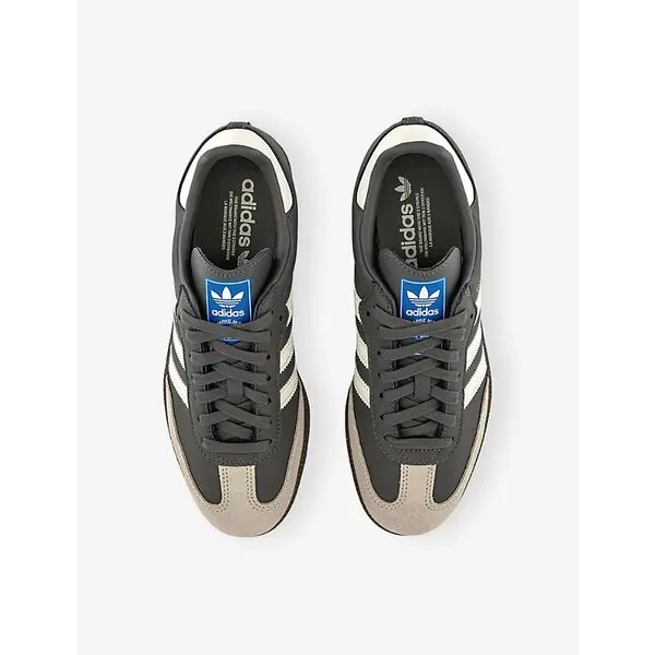 adidas gazelle silver green womens Adidas Samba ADV Shoes - Grey Four / Cream White / Grey Three main image 1