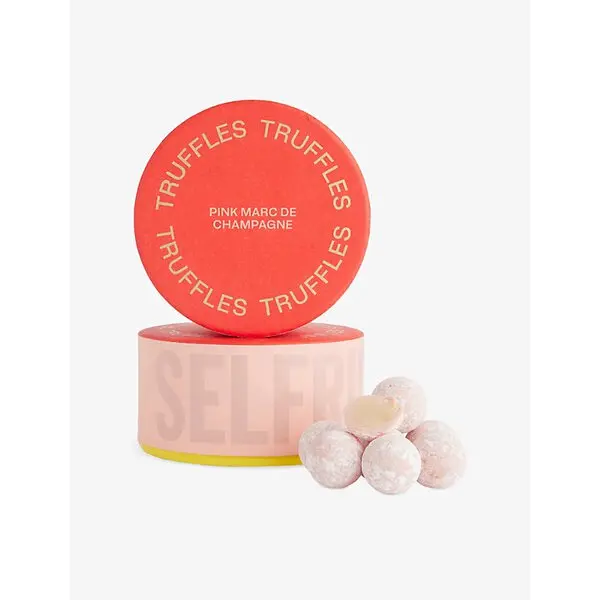 SELFRIDGES SELECTION Pink Marc De Champagne Truffles 20-piece 230g - One-color