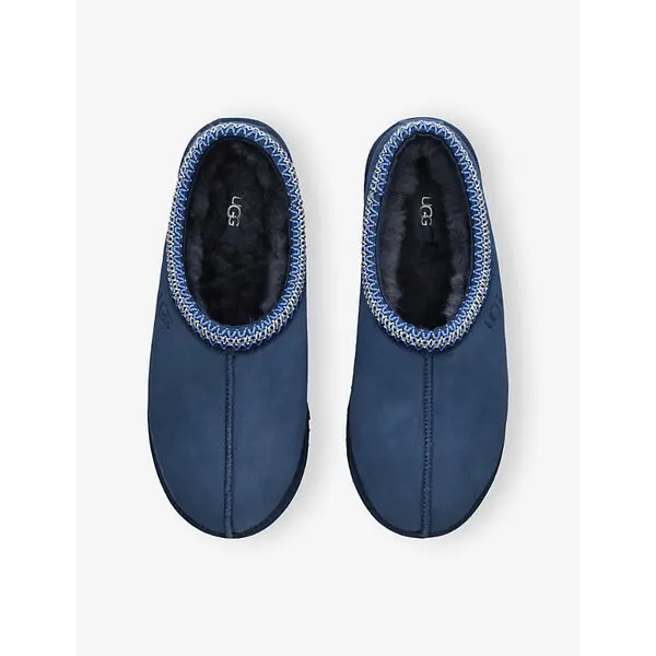 UGG Tasman Ii Suede Slippers - Navy