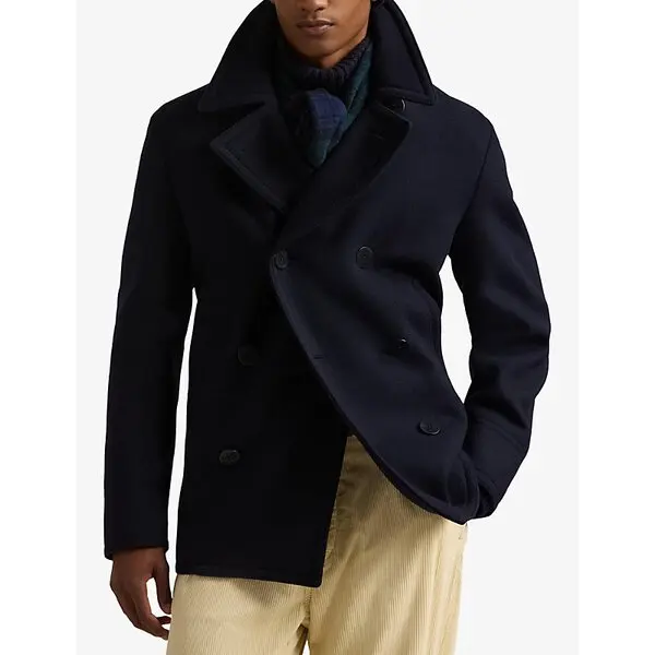 Polo Ralph Lauren Lapel-collar Double-breasted Coat