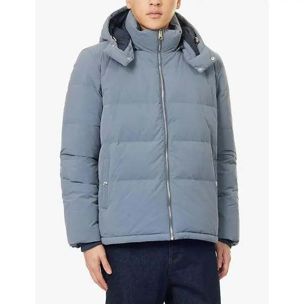 Paul Smith Hooded Relaxed-fit Shell-down Jacket