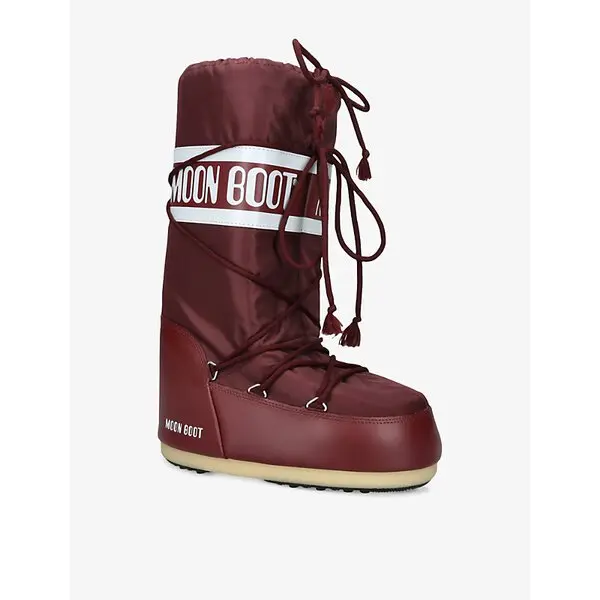 Moon Boot Icon Brand-print Shell Boots
