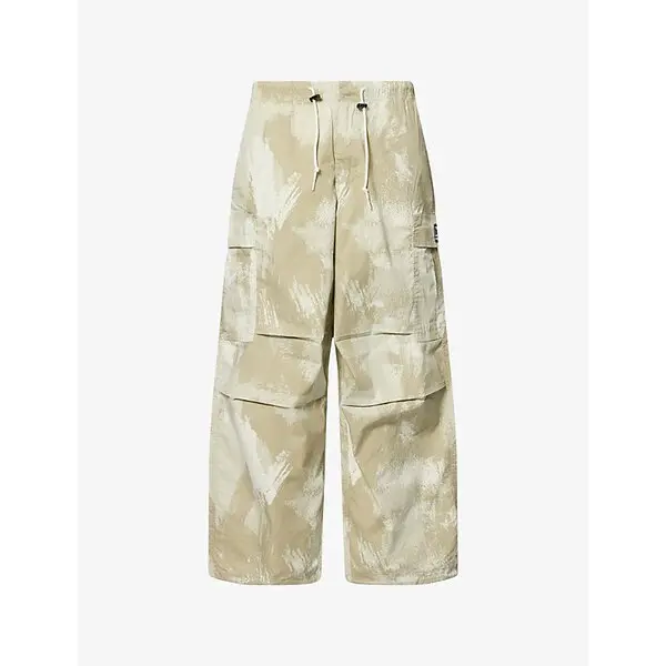 Obey Giant Cargo Cotton-blend Trousers