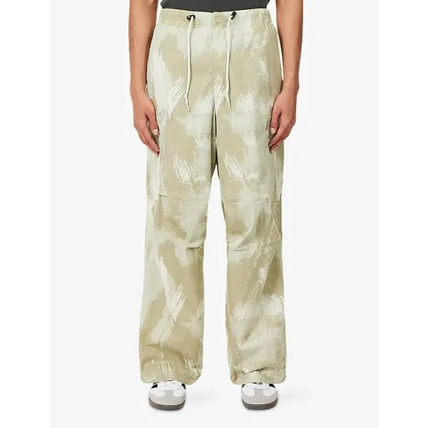 Obey Giant Cargo Cotton-blend Trousers