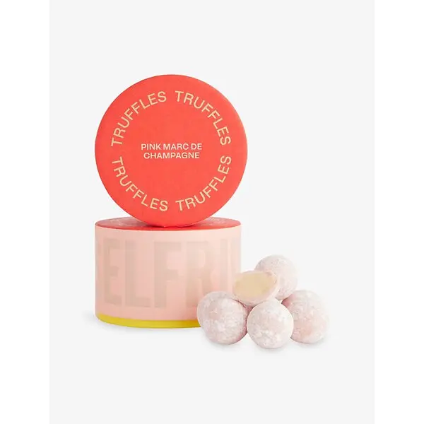 SELFRIDGES SELECTION Pink Marc De Champagne Truffles 10-piece 115g - One-color