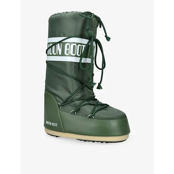 Moon Boot Icon Brand-print Shell Boots