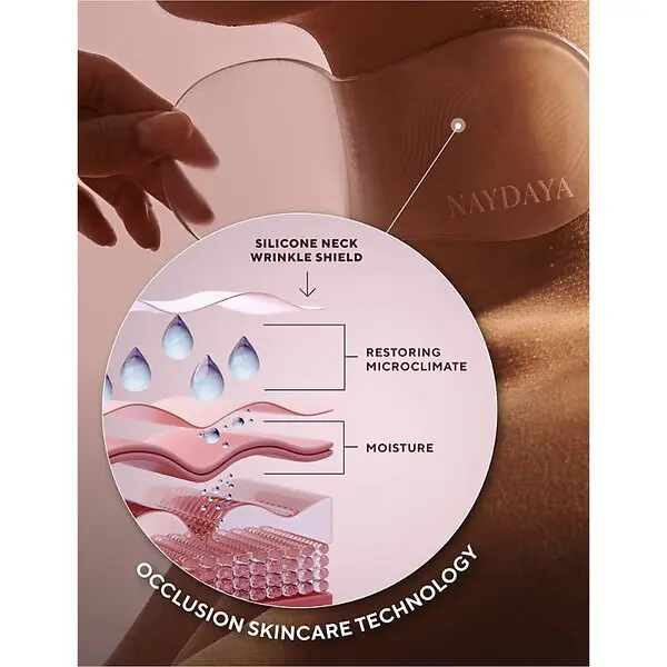 NAYDAYA Neck Wrinkle Shield Reusable Firming And Smoothing Silicone Patch