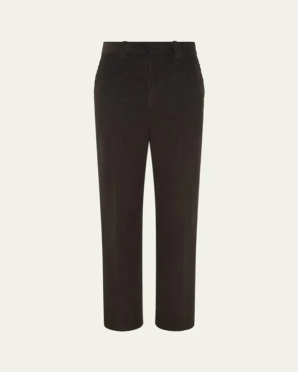 Gabriela Hearst Harold Cashmere Corduroy Trousers