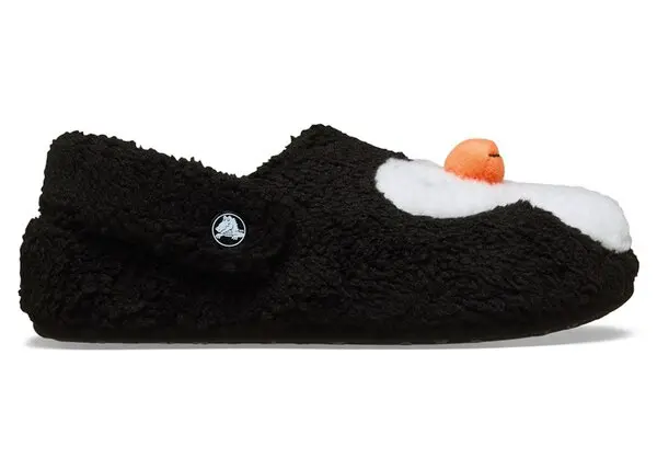 CROCS Classic Cozzzy Slipper Penguin - Black