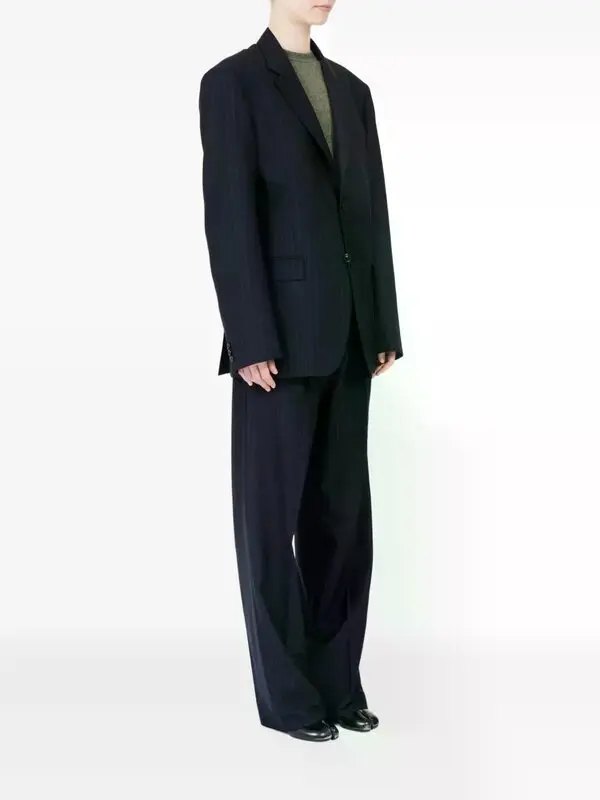 MAISON MARGIELA Pinstripe Single-breasted Blazer