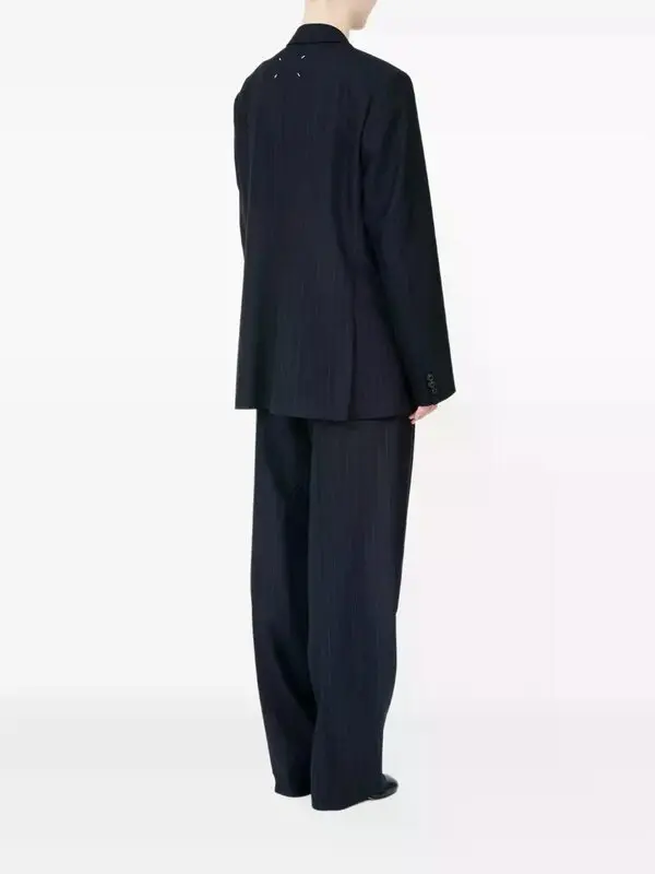 MAISON MARGIELA Pinstripe Single-breasted Blazer