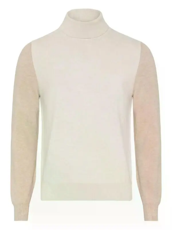 MAISON MARGIELA Two-tone Turtleneck Sweater