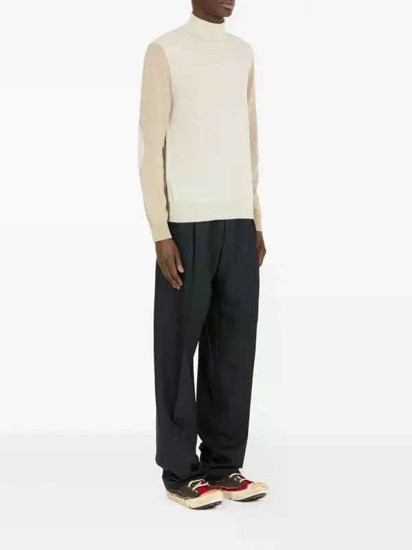 MAISON MARGIELA Two-tone Turtleneck Sweater