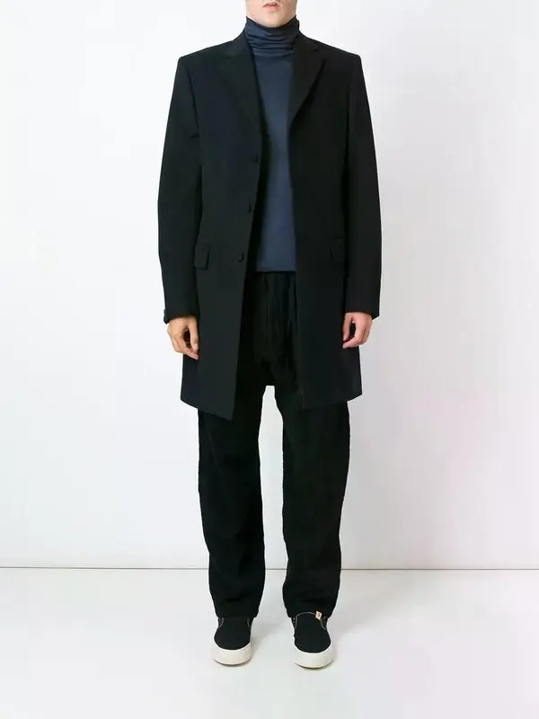 Junya Watanabe Long Wool-mix Coat