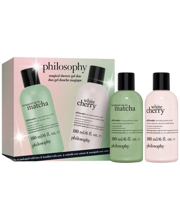 PHILOSOPHY 2-pc. White Cherry And Wrapped Up In Matcha Hydrating Shower Gel - No Color