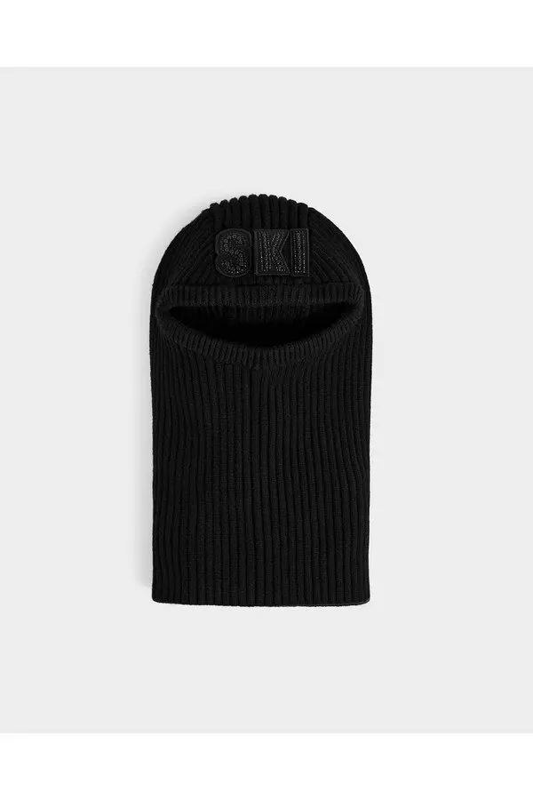 Rudsak Dixie Knit Balaclava - Black