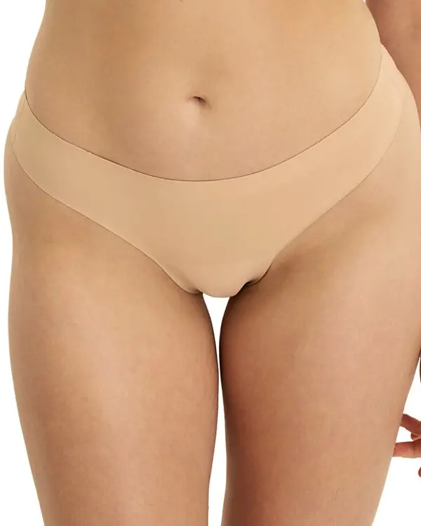 KNIX Wear Light Leakproof Ultrathin No Show Thong - Warm Sand