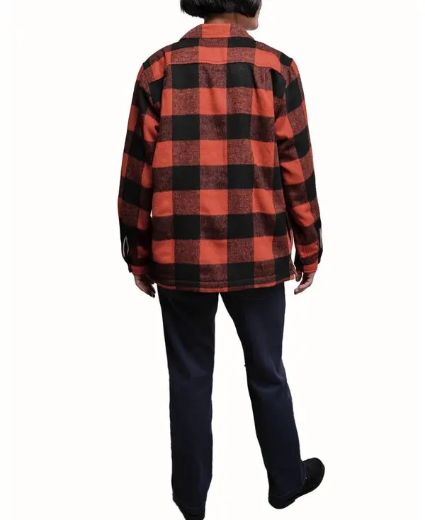 WILDFANG Flannel Fleece Lined Shacket