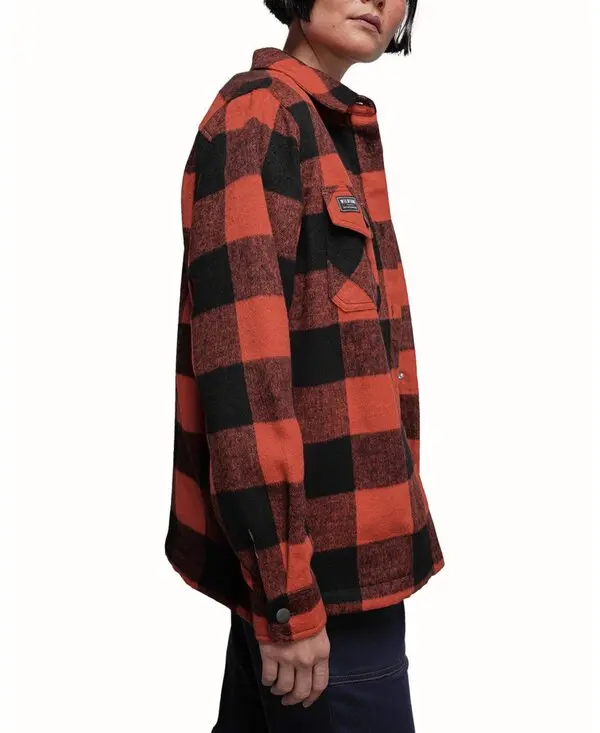 WILDFANG Flannel Fleece Lined Shacket
