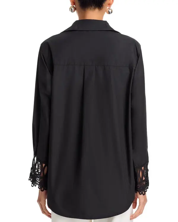 Gracia Lace Sleeve Shirt