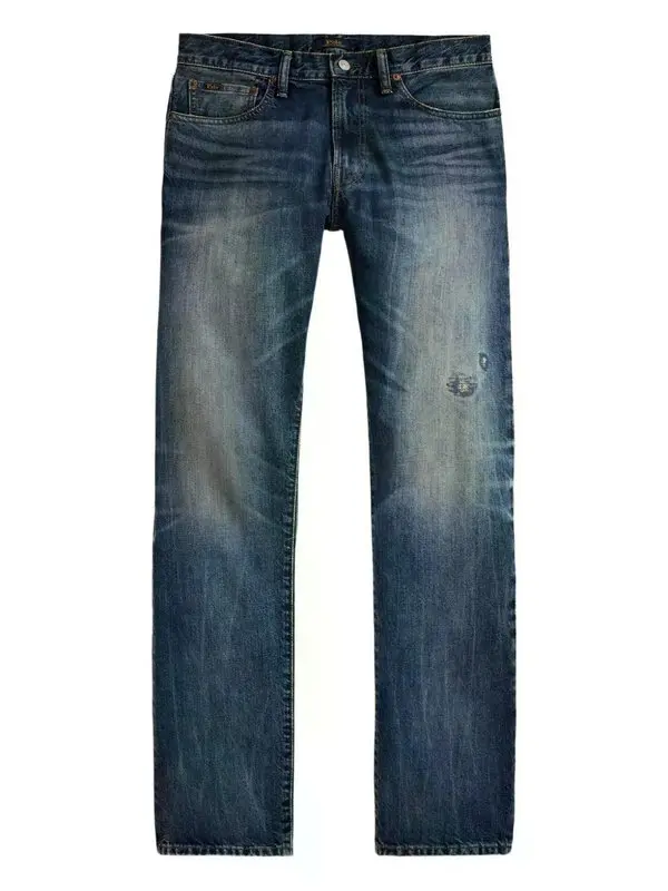 Polo Ralph Lauren Repaired-detail Cotton Jeans