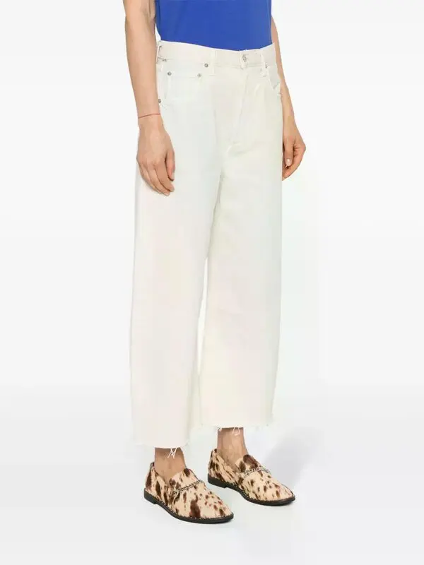 Citizens Of Humanity Ayla Cropped Wide-leg Jeans