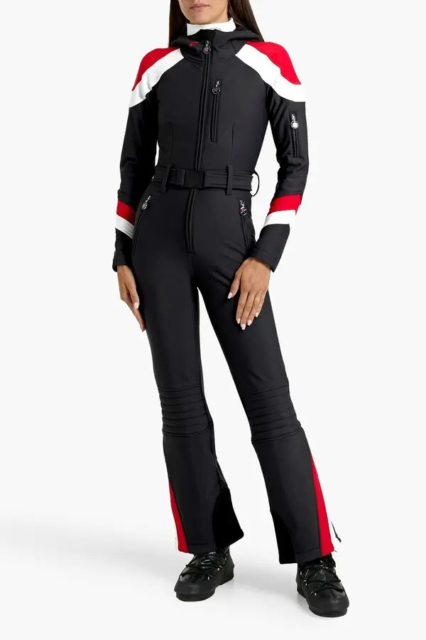 Perfect Moment Allos Striped Stretchshell Ski Suit