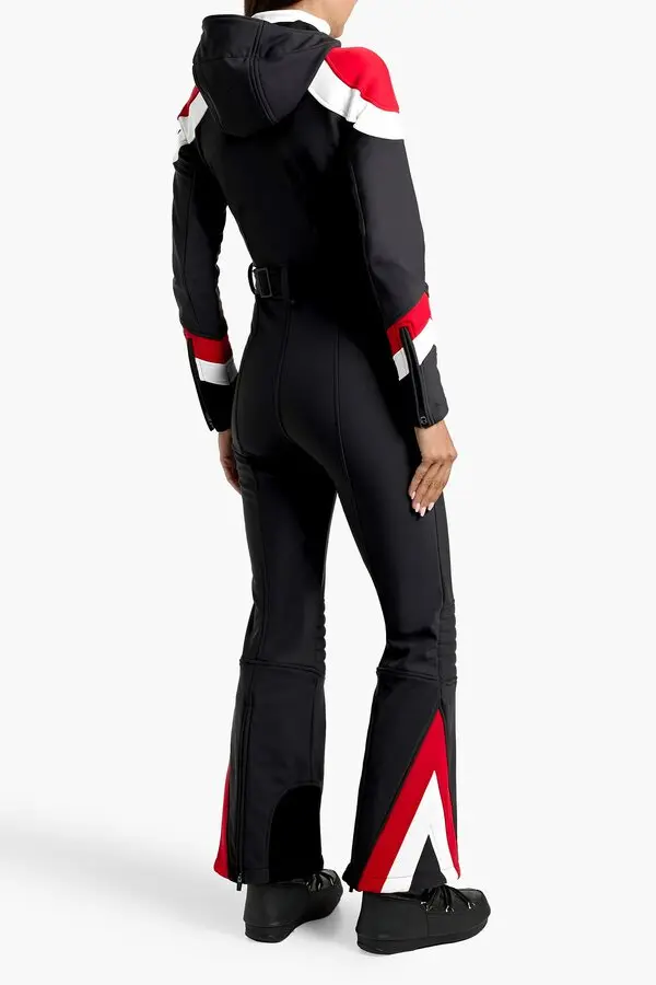 Perfect Moment Allos Striped Stretchshell Ski Suit