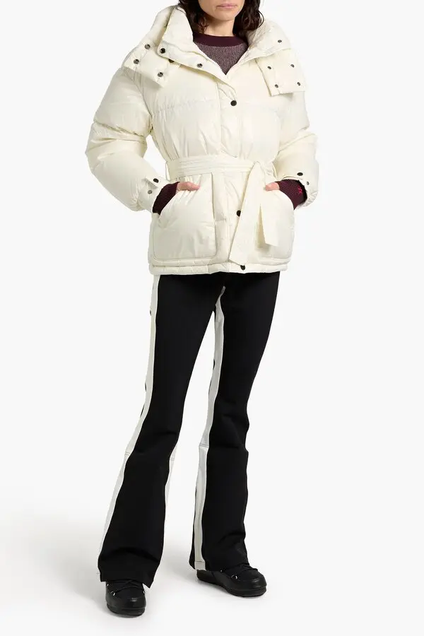 Perfect Moment Maya Quilted Hooded Down Ski Jacket