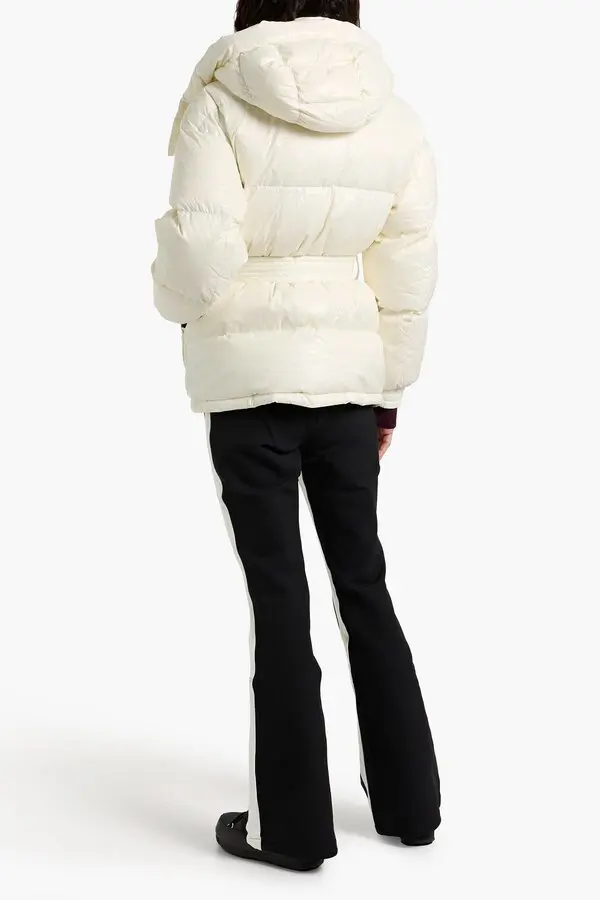 Perfect Moment Maya Quilted Hooded Down Ski Jacket
