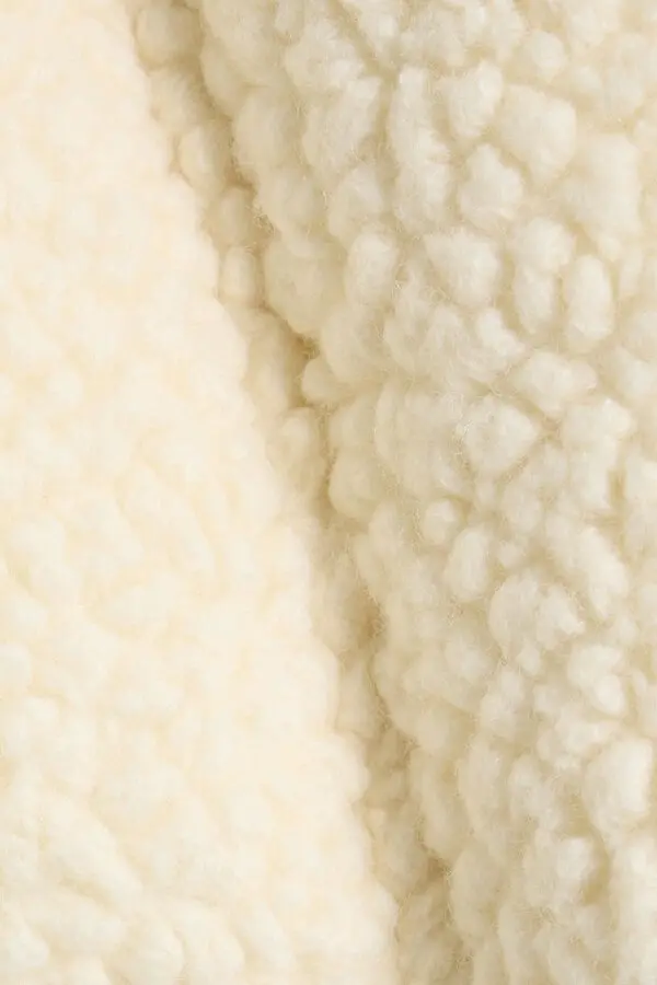 Cordova Cropped Quilted Wool-blend Fleece Ski Jacket