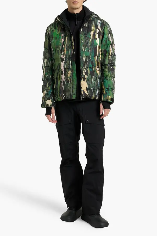 Aztech Mountain Quilted Camouflage Ski Jacket