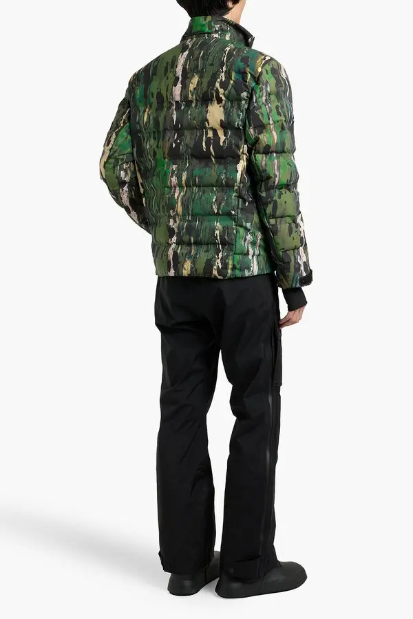 Aztech Mountain Quilted Camouflage Ski Jacket