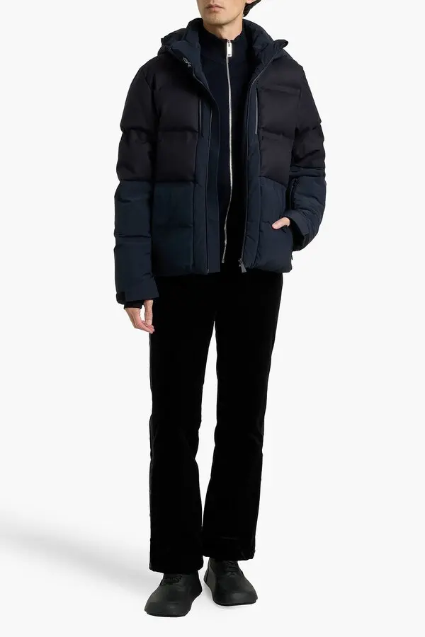 Aztech Mountain Quilted Wool-blend Twill Ski Jacket - Navy