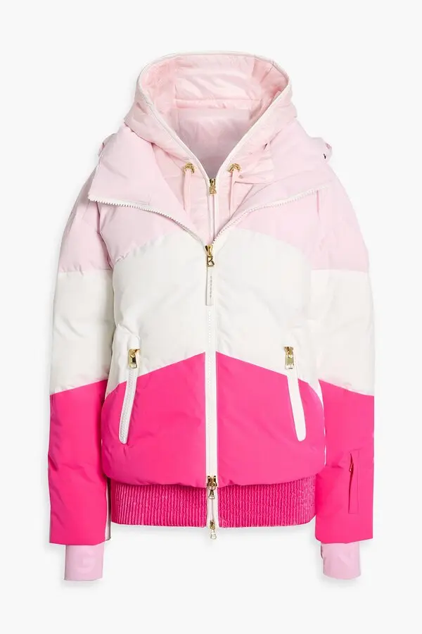 Bogner Villa Colorblock Quilted Down Ski Jacket