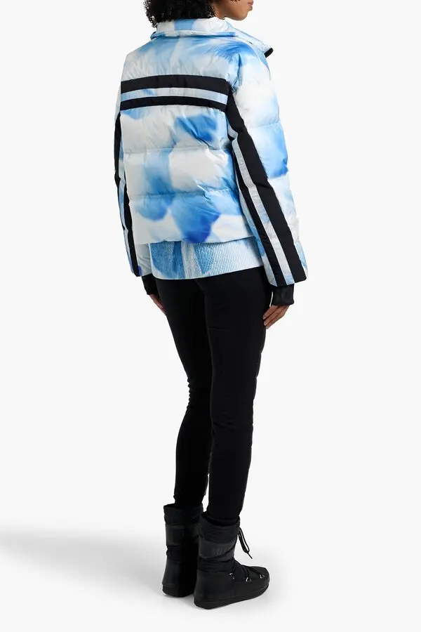 Bogner Printed Quilted Down Ski Jacket