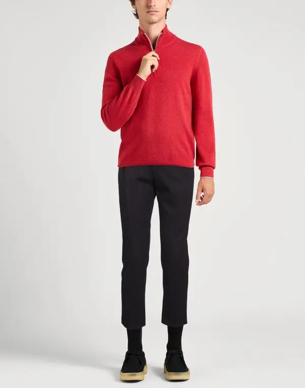 DANIELE ALESSANDRINI Tailored Flannel Striped Pants